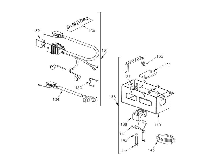 VLR 100 - Wiring Harness Group – Top Kart USA